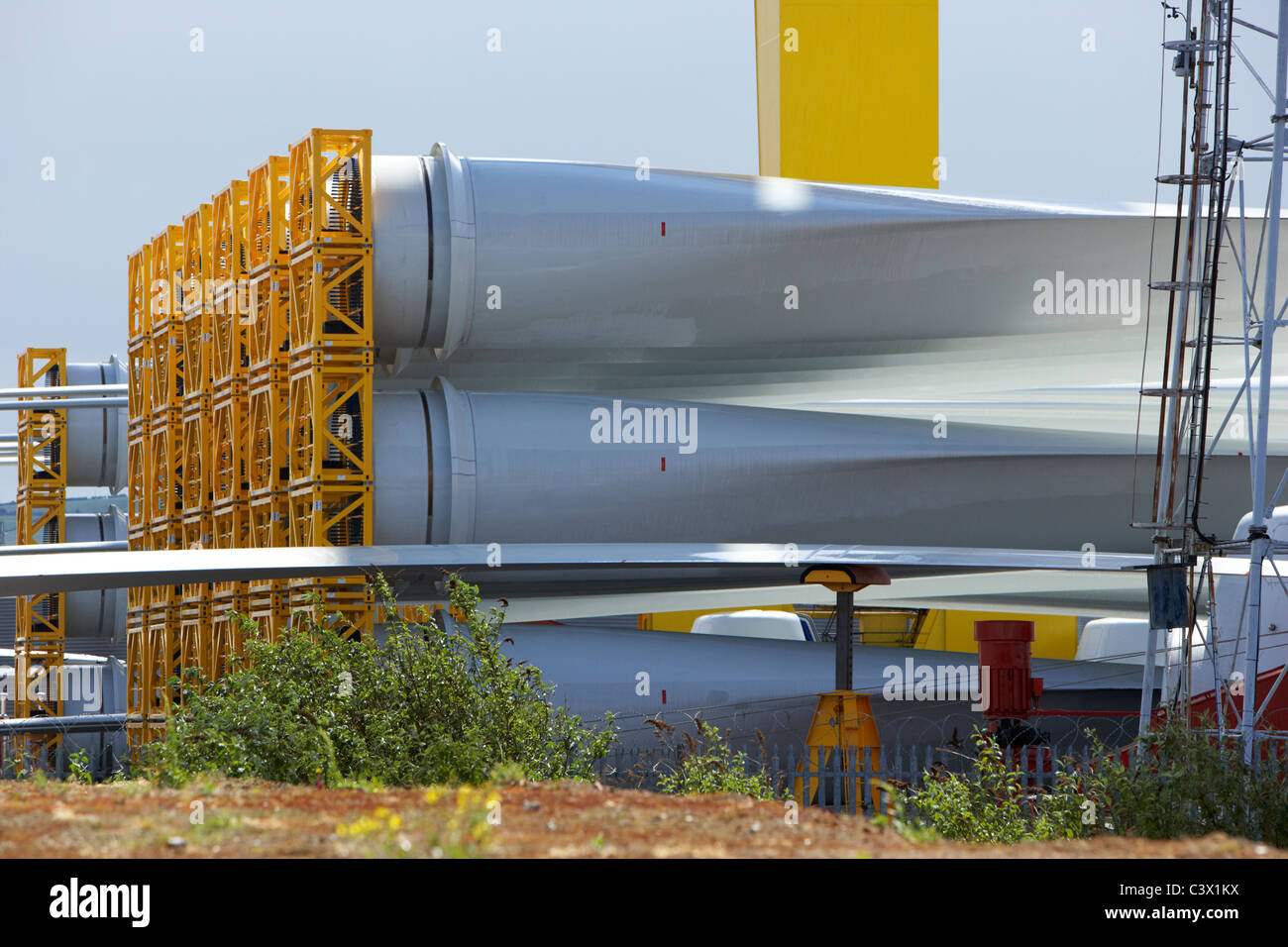 wind turbine blades for construction of wind turbines at harland and ...