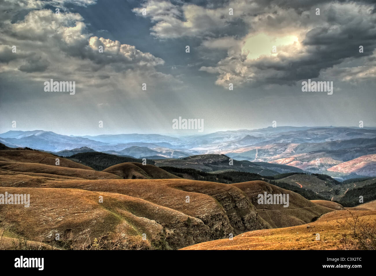 Drakensberg mountain range Stock Photo - Alamy