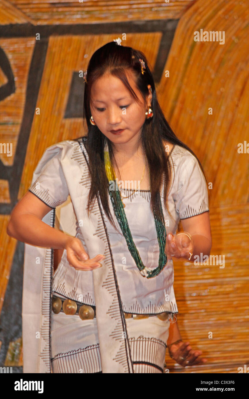 Traditional Dance of Adi tribes during Namdapha Eco Cultural Festival, Miao, Arunachal Pradesh ...