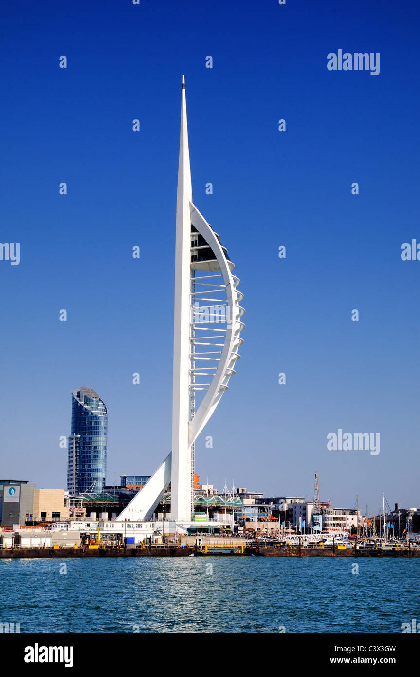 Gunwharf tower building hi-res stock photography and images - Alamy