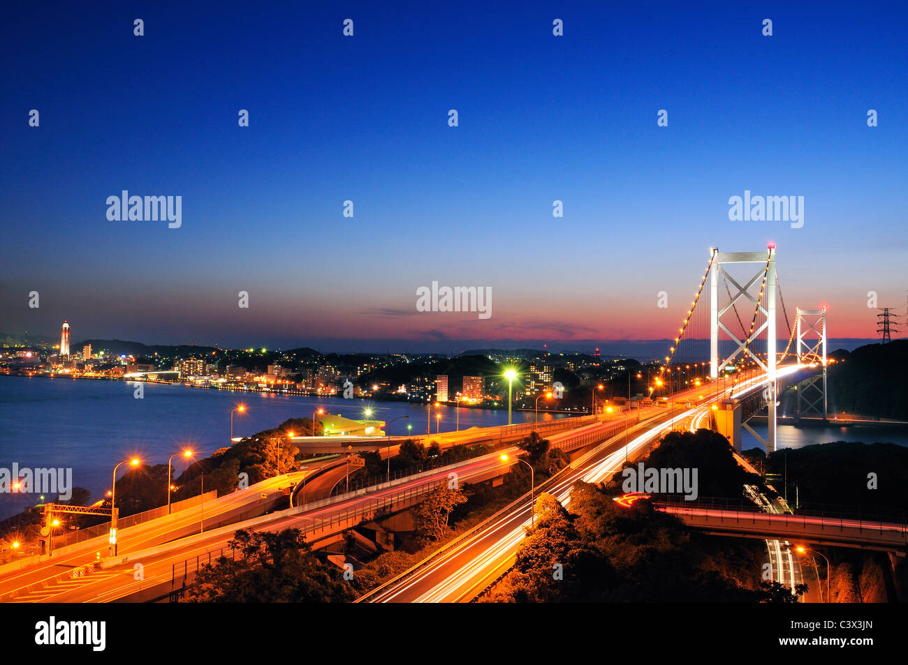 Bridge moji kitakyushu fukuoka japan hi-res stock photography and ...