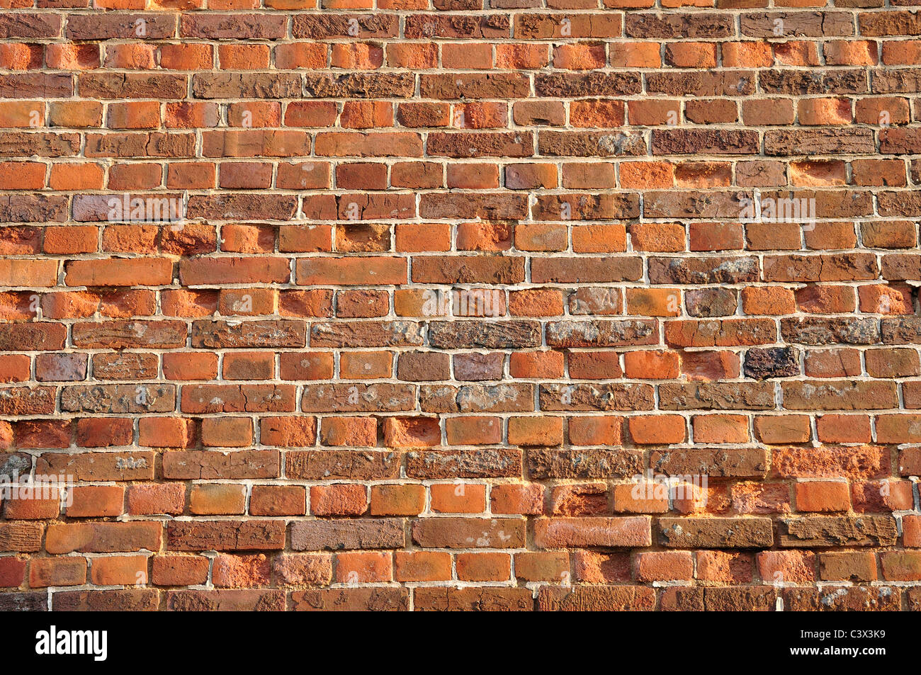 Old worn brick wall hi-res stock photography and images - Alamy