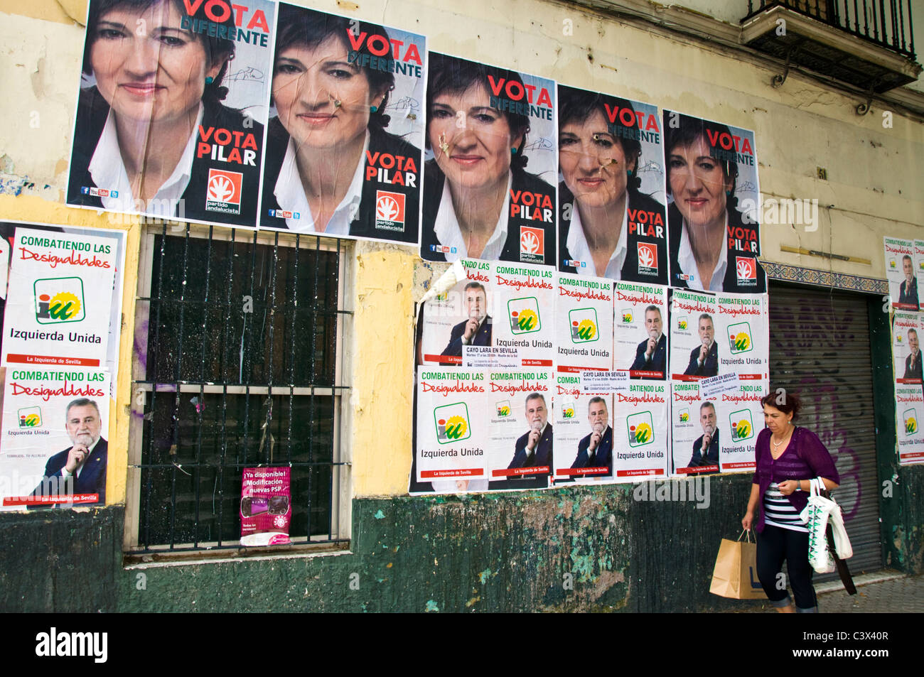 Local election campaign posters hi-res stock photography and images - Alamy