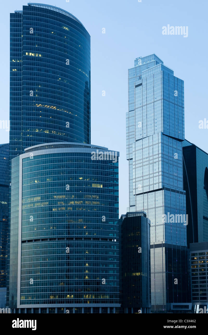 Skyscrapers modern moscow city hi-res stock photography and images - Alamy