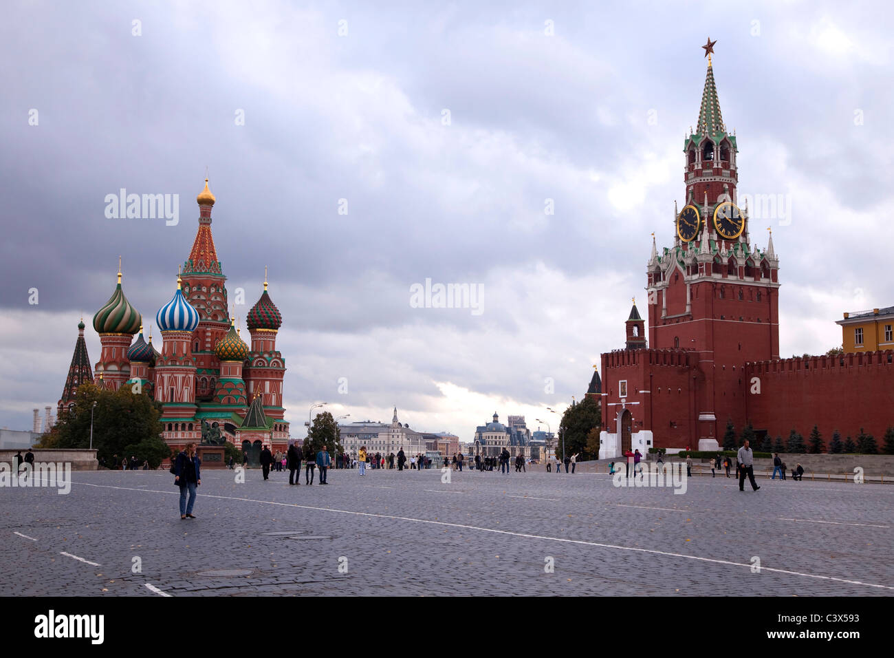 Red Square in Moscow, Russia Stock Photo - Alamy
