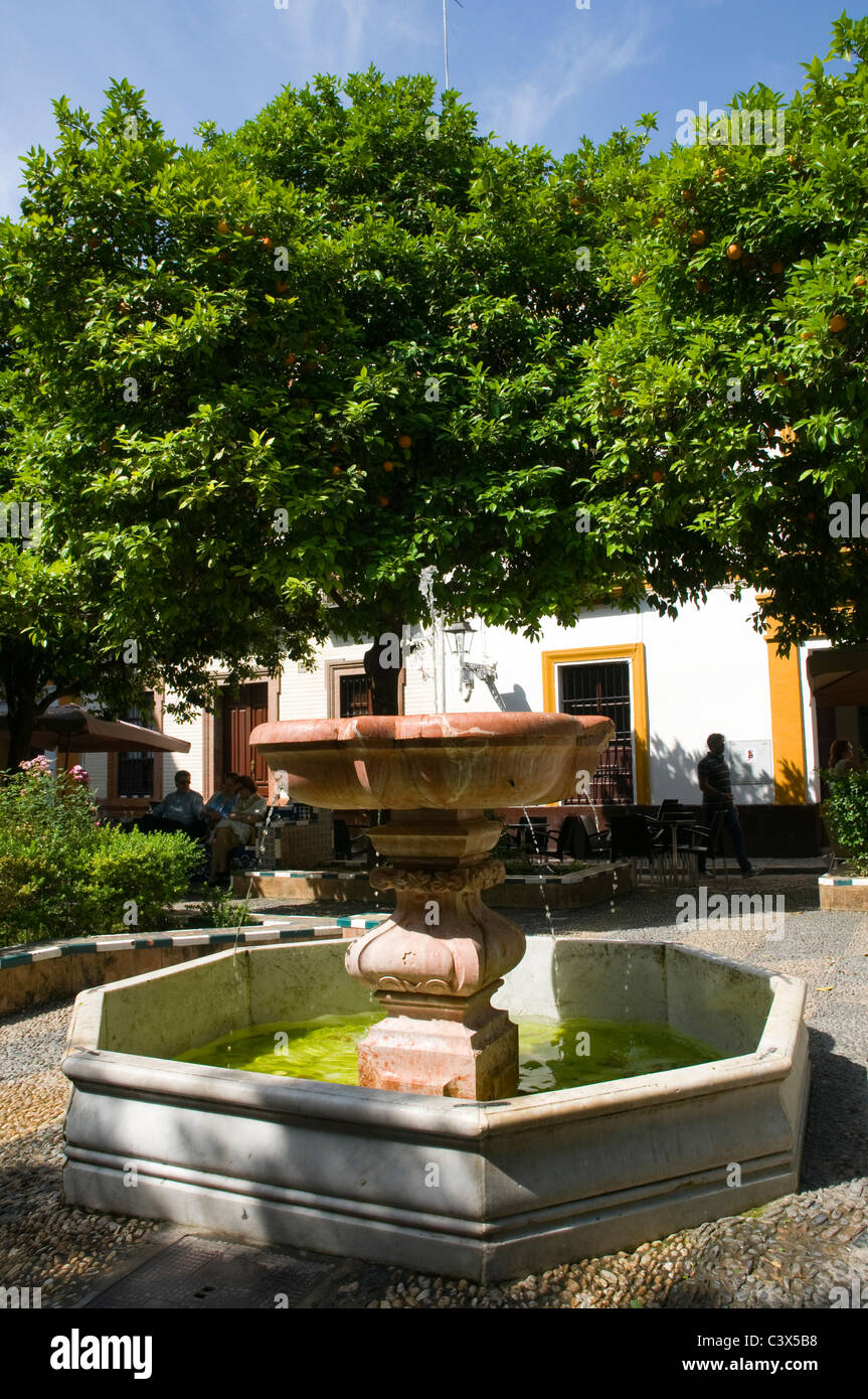 Typical spanish square hi-res stock photography and images - Alamy