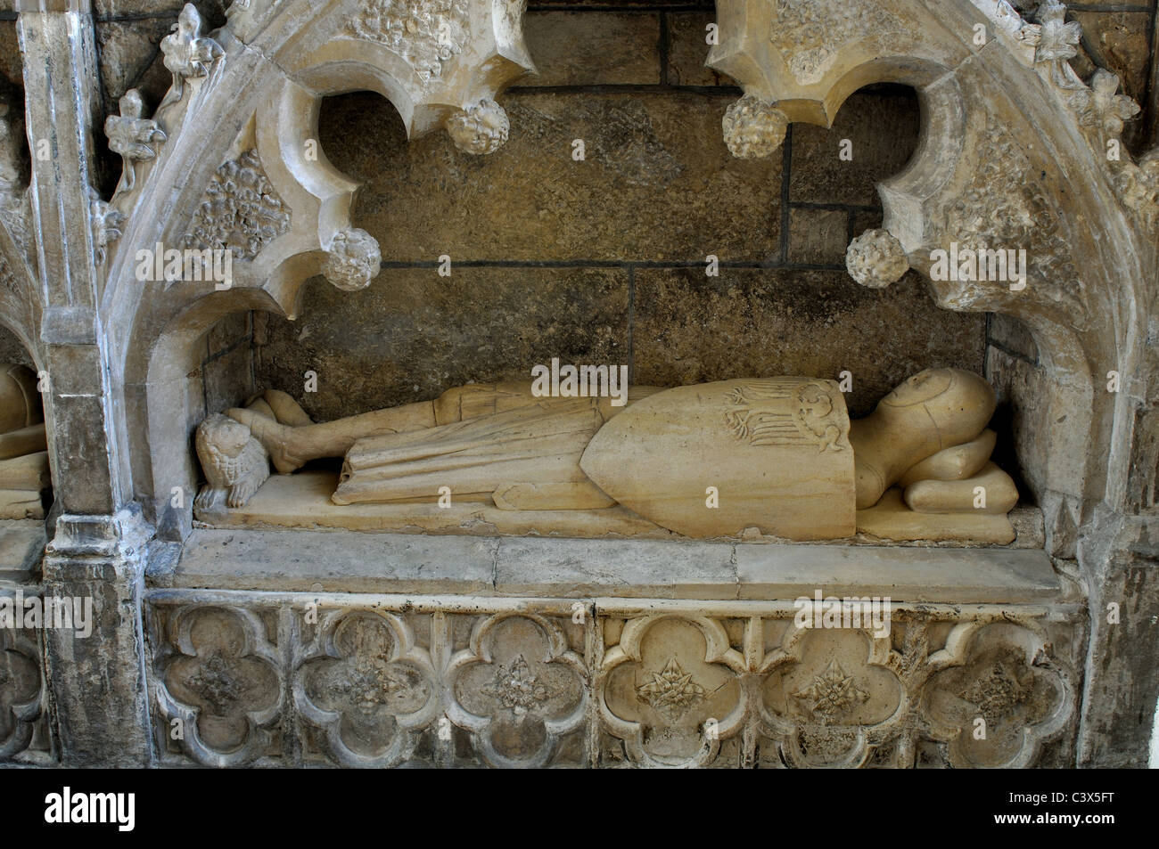 Memorial tomb in Holy Trinity Church, Minchinhampton, Gloucestershire ...