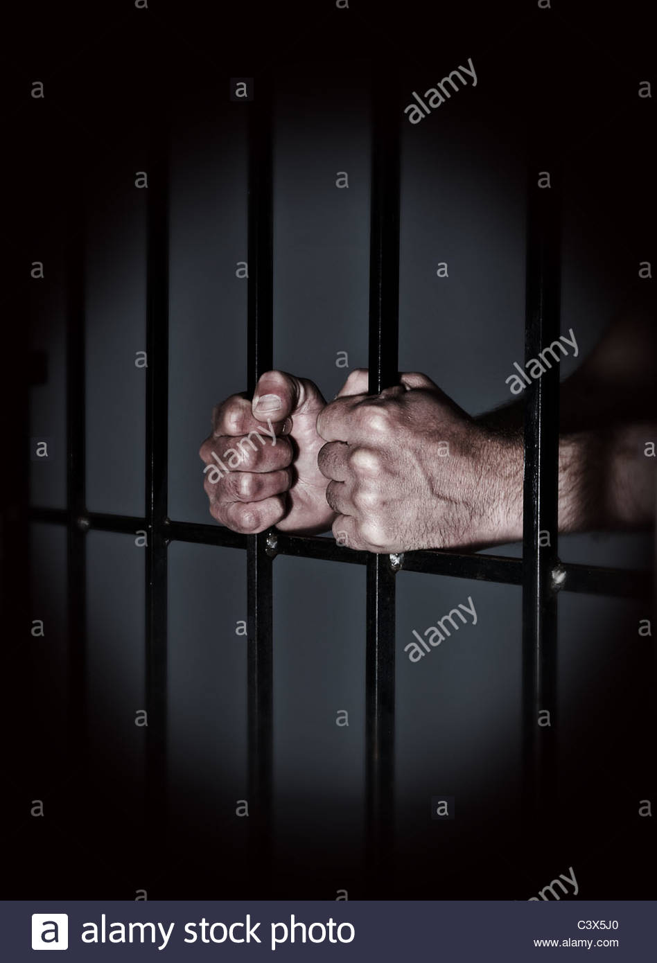 Metal Bar Prison Jail Stock Photos & Metal Bar Prison Jail Stock Images ...