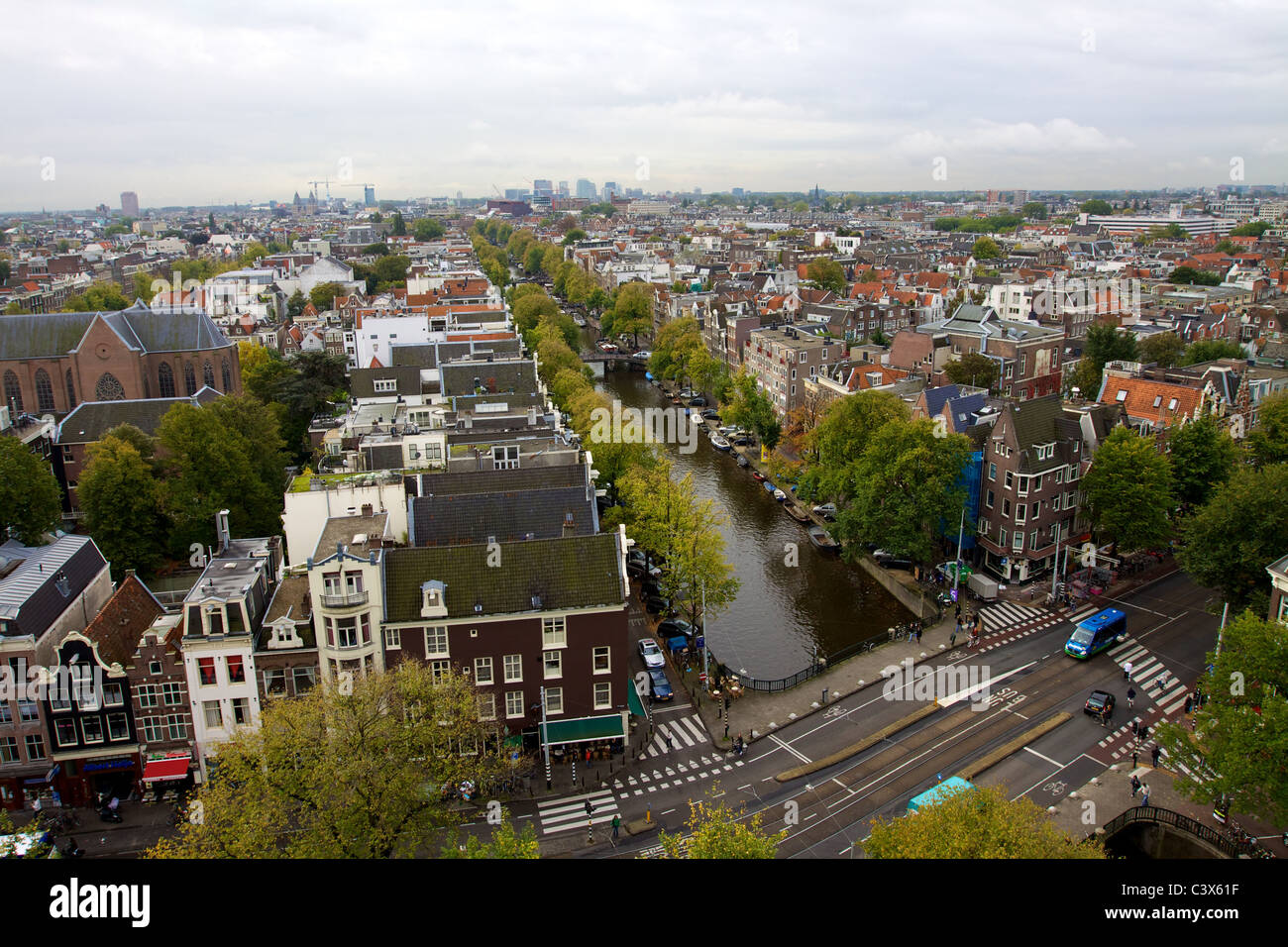 Amsterdam Canals Aerial High Resolution Stock Photography and Images ...