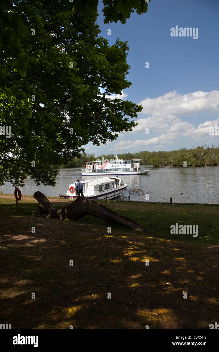 Salhouse Broad Norfolk Broads River Bure Stock Photo - Alamy