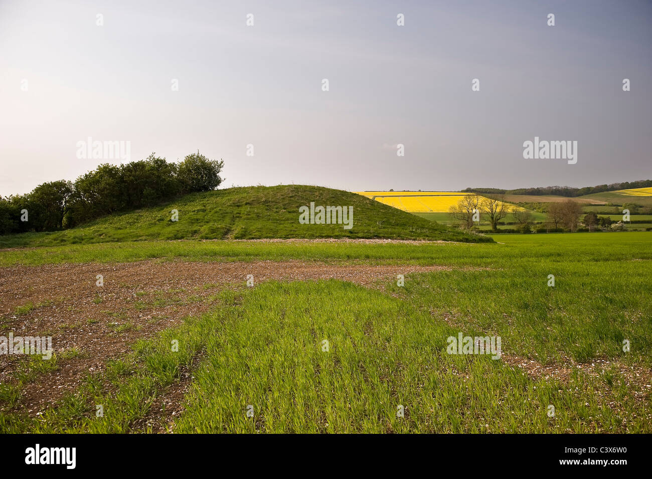Duggleby Howe Neolithic round barrow, East Riding of Yorkshire, UK ...