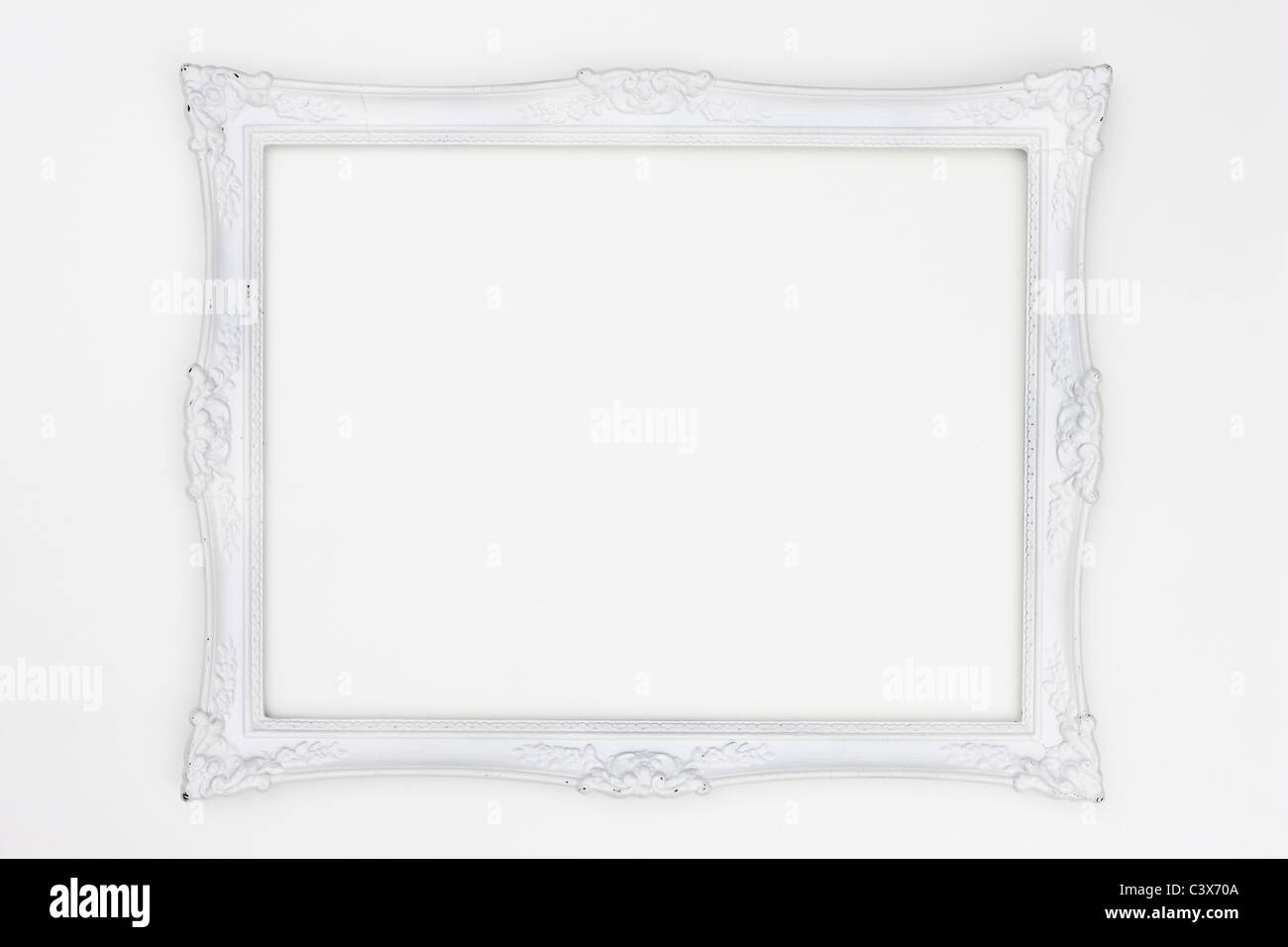 White picture frame Stock Photo - Alamy