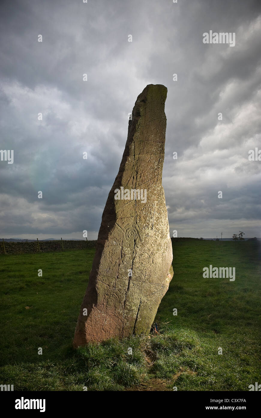 Neolithic standing stone hi-res stock photography and images - Alamy
