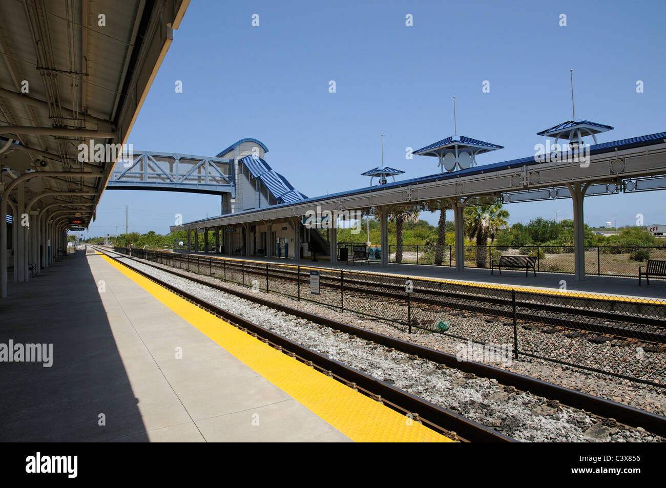 Tri Rail Boca Raton Station Florida USA Stock Photo - Alamy