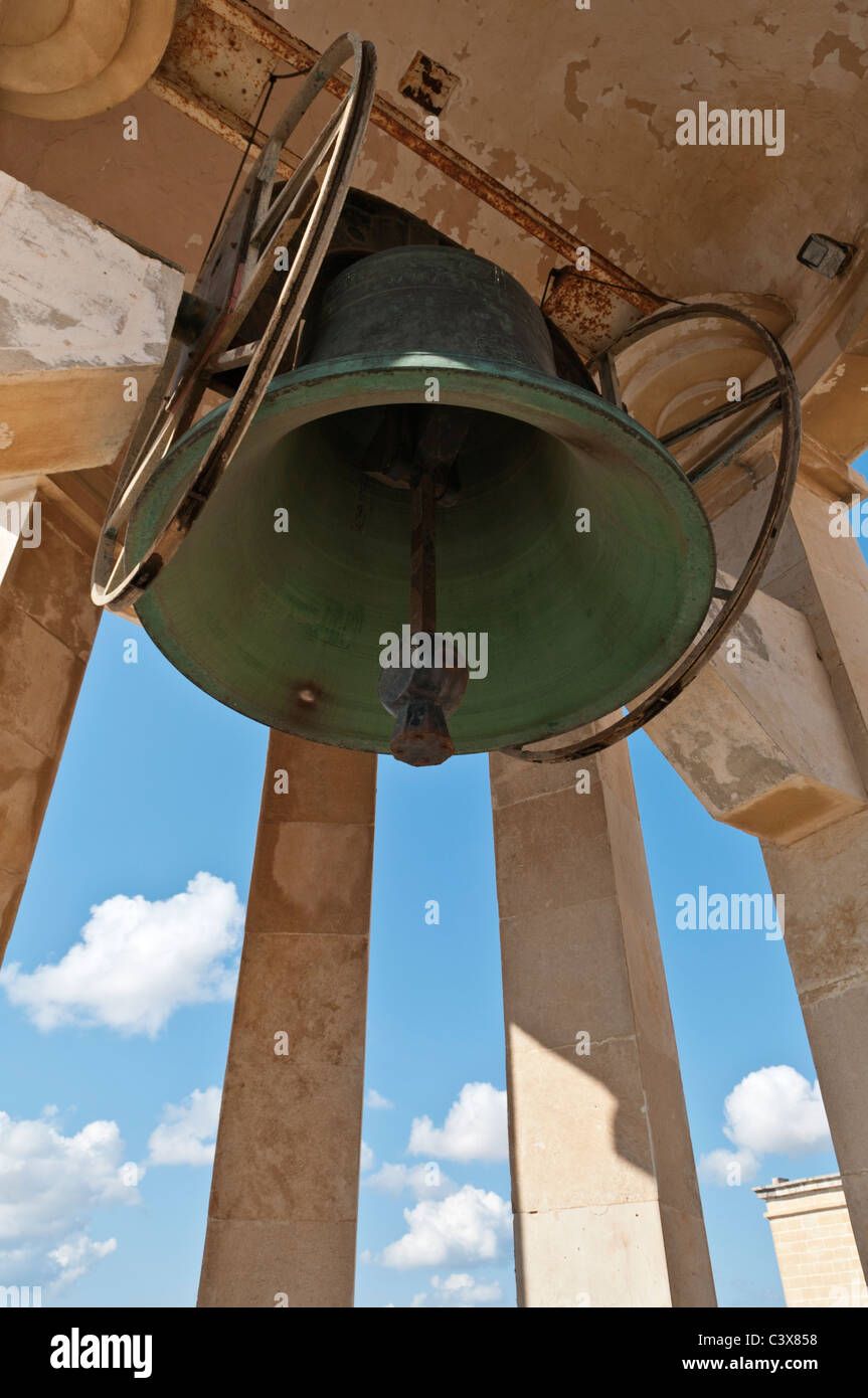 Siege Bell Memorial Valletta Malta Stock Photo - Alamy