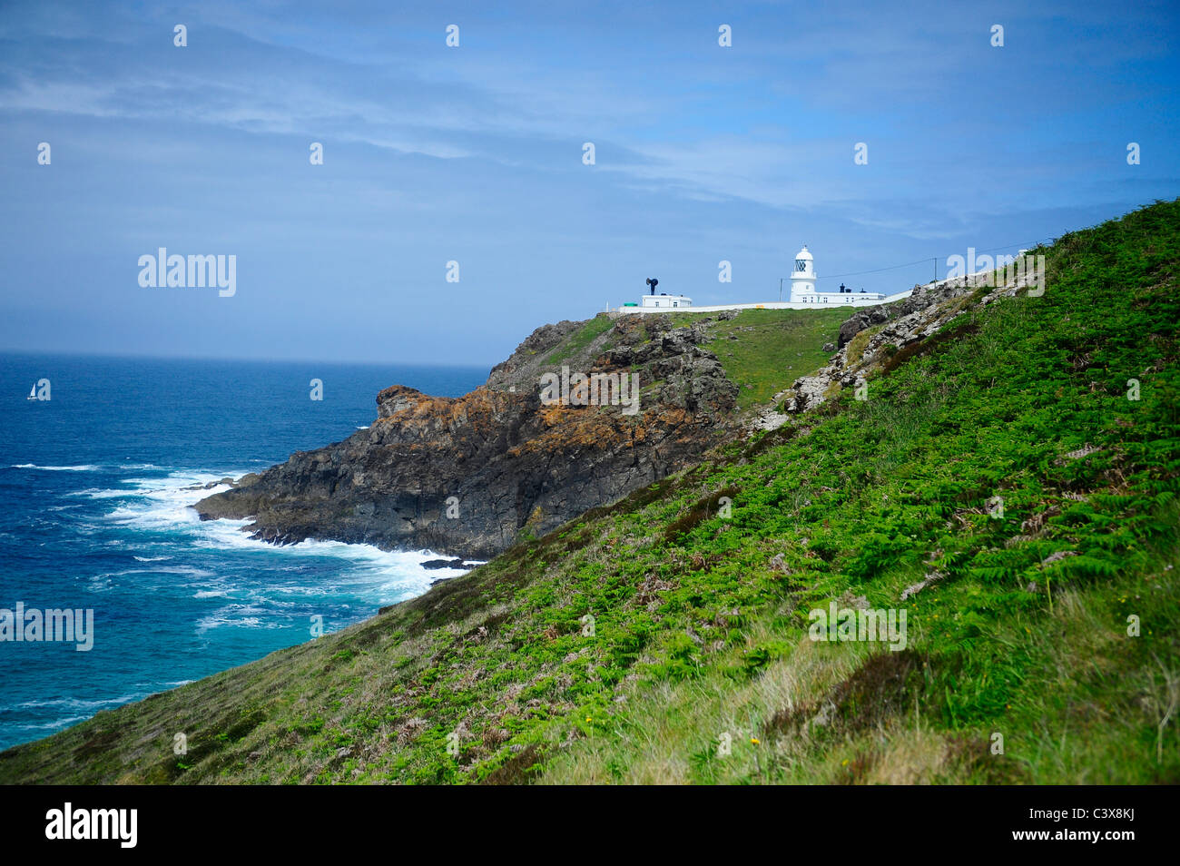 Pendeen lighthouse hi-res stock photography and images - Alamy