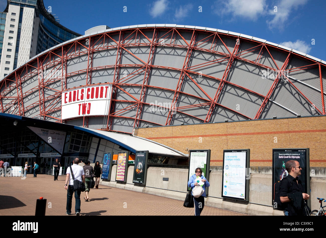 Earls Court Two exhibition hall, London Stock Photo - Alamy