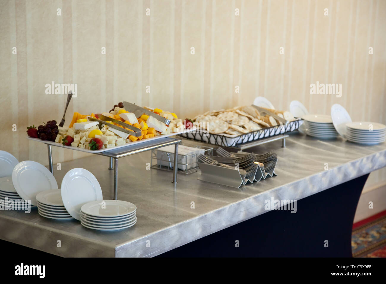 Table of snacks hi-res stock photography and images - Alamy