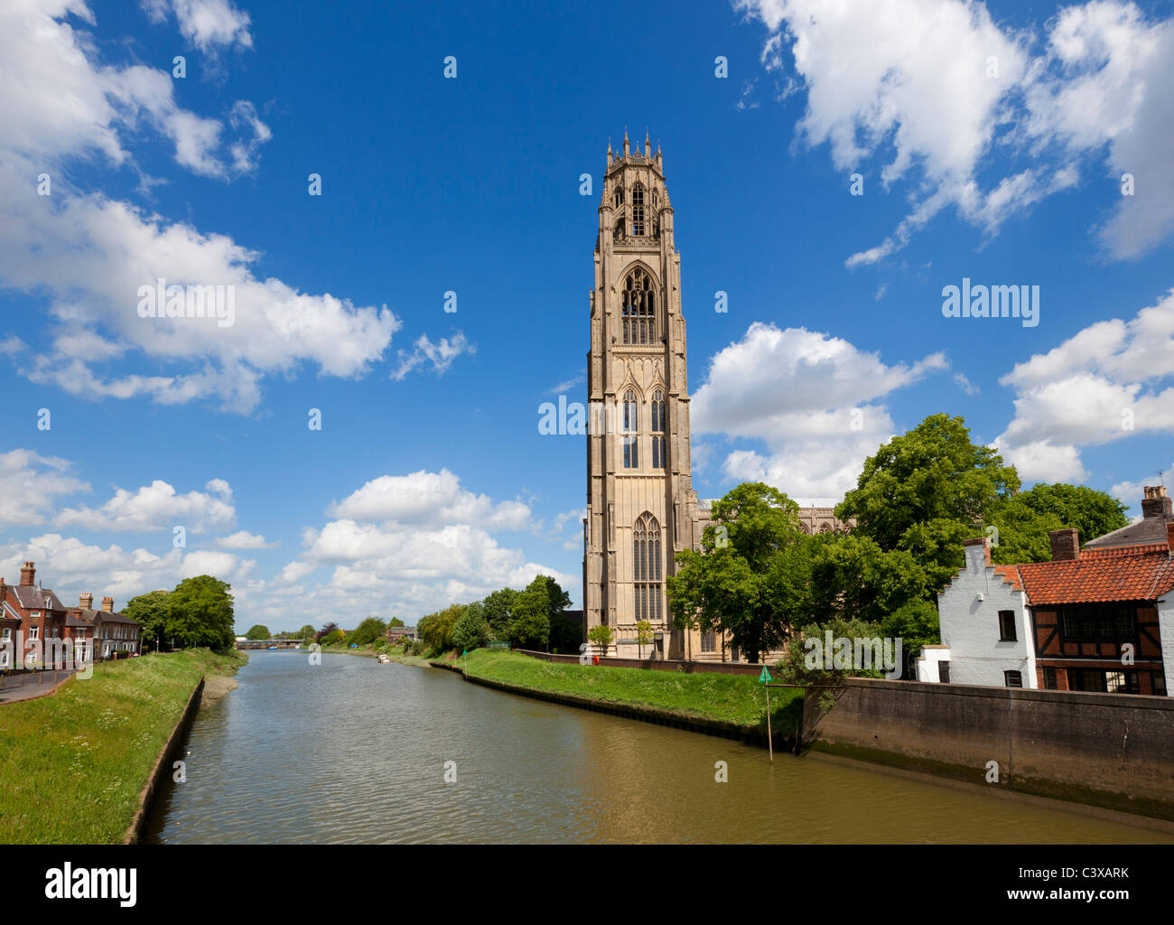 The Boston stump or St Botolph's church Wormgate Boston Lincolnshire ...