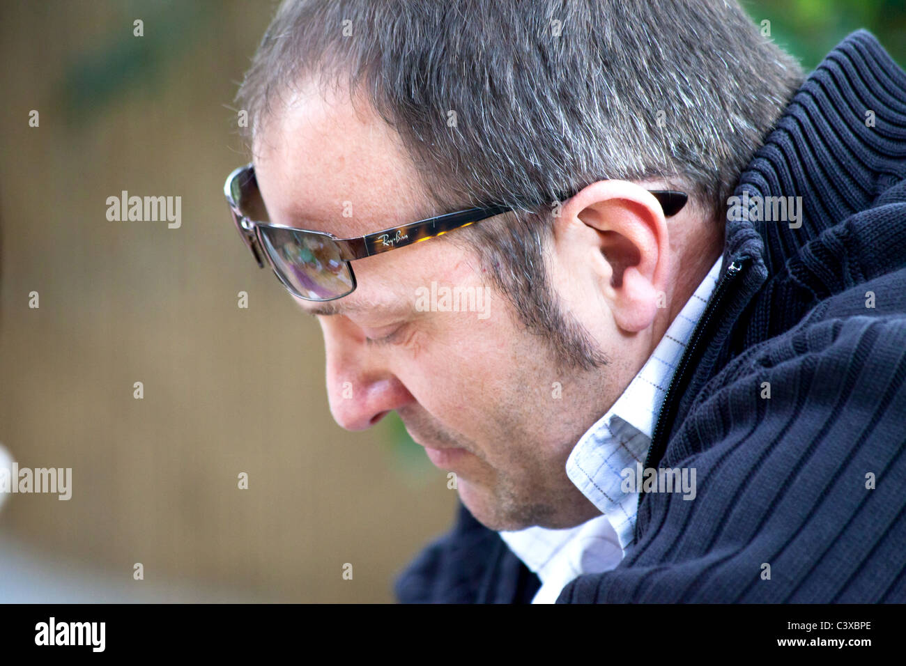 Side profile portrait middle aged male hi-res stock photography and ...