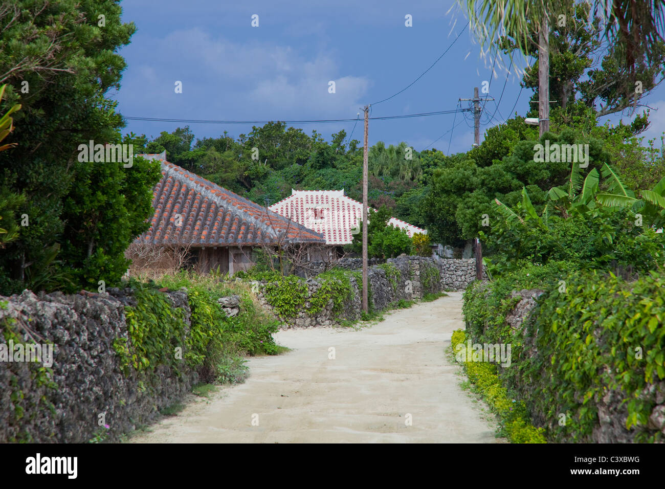 Taketomi village okinawa hi-res stock photography and images - Alamy