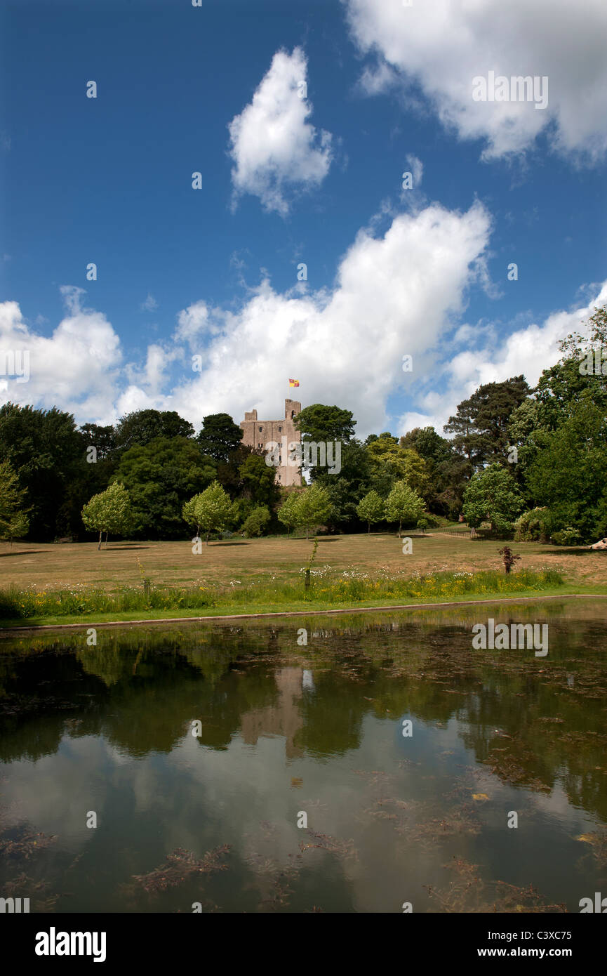 Hedingham Castle and gardens, Castle Hedingham,Essex,England Stock ...