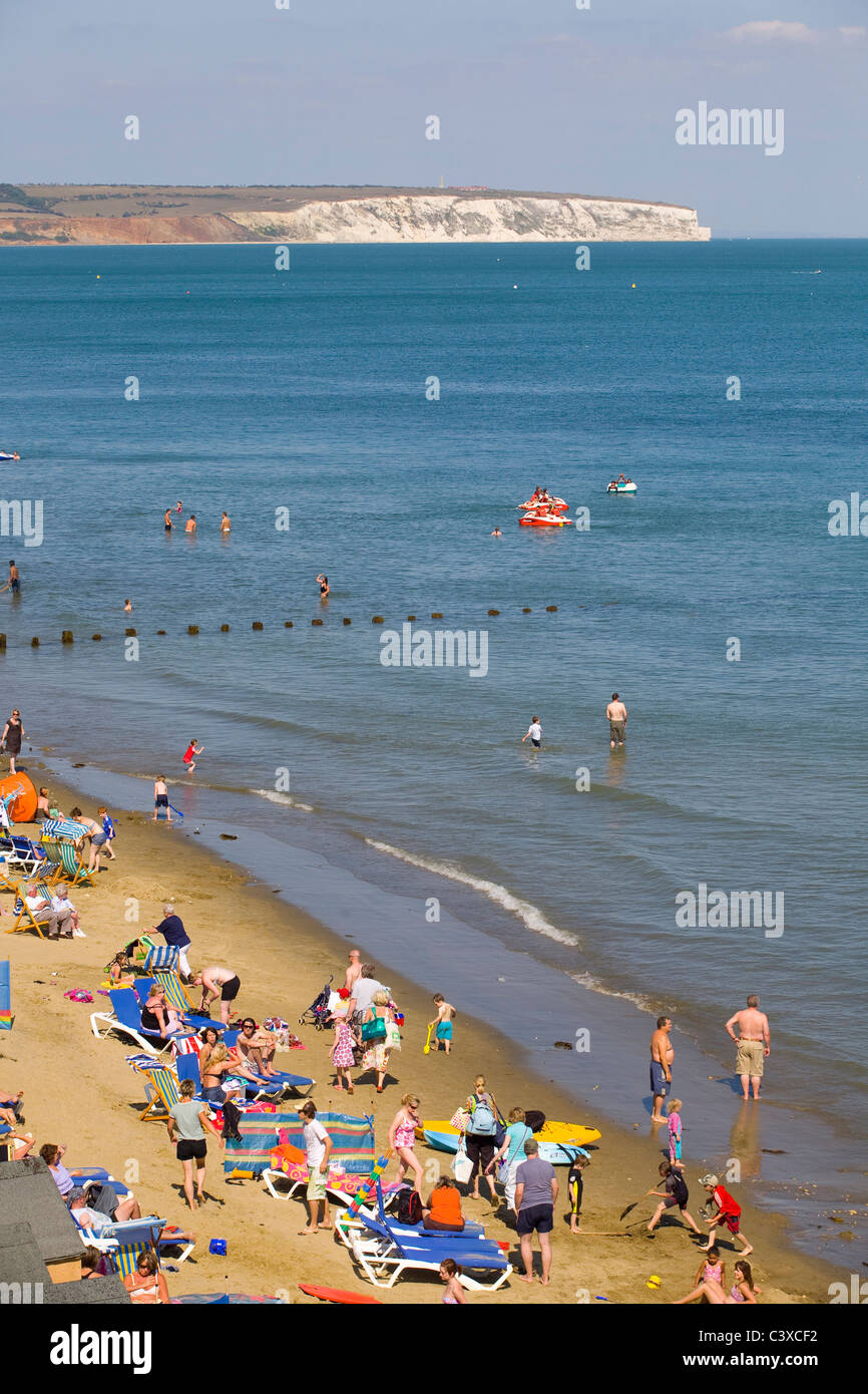 Shanklin beach seafront isle wight hi-res stock photography and images ...