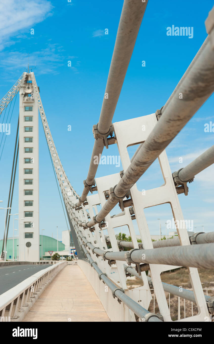 Complex suspension bridge hi-res stock photography and images - Alamy