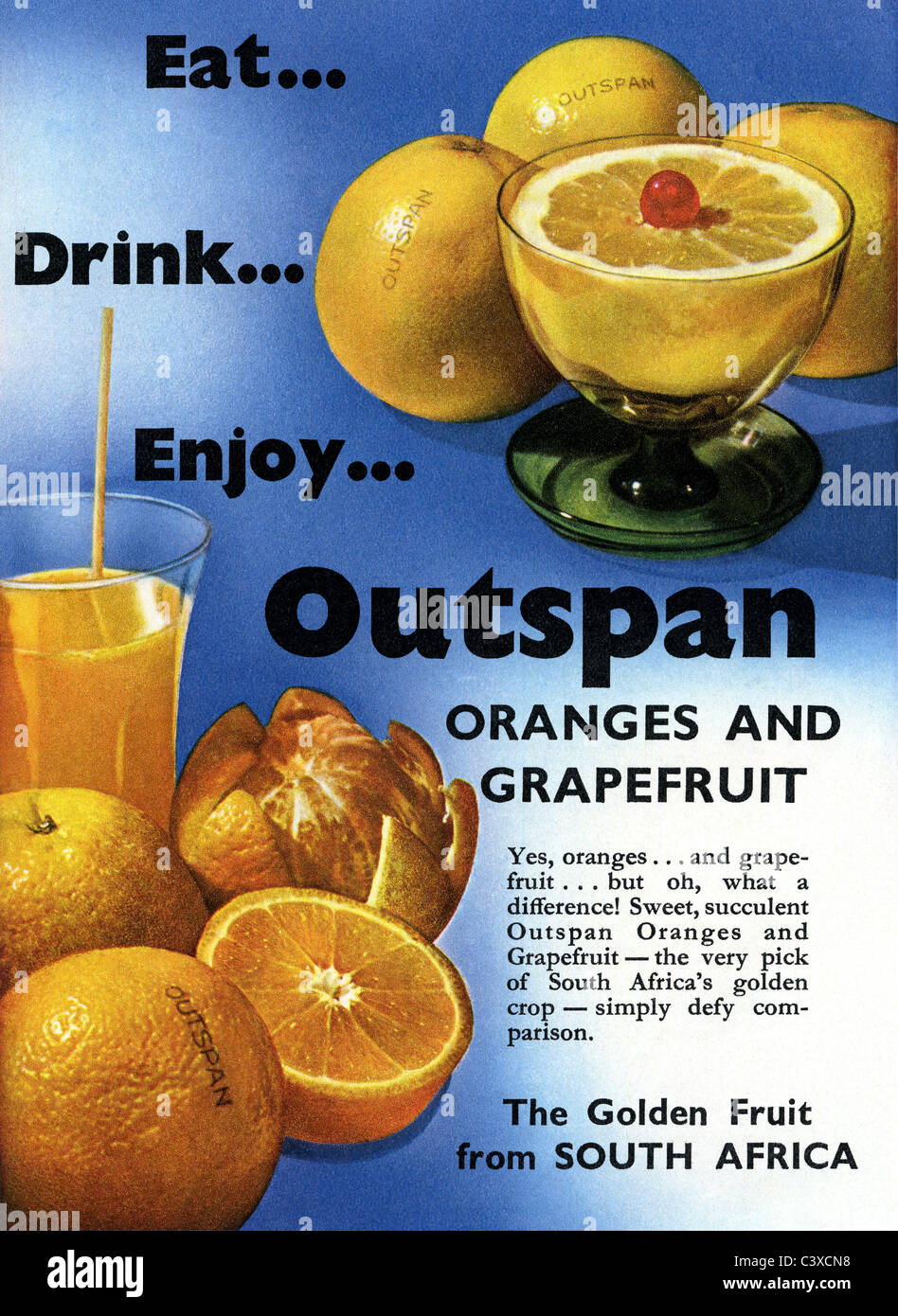 Outspan grapefruit orange hi-res stock photography and images - Alamy