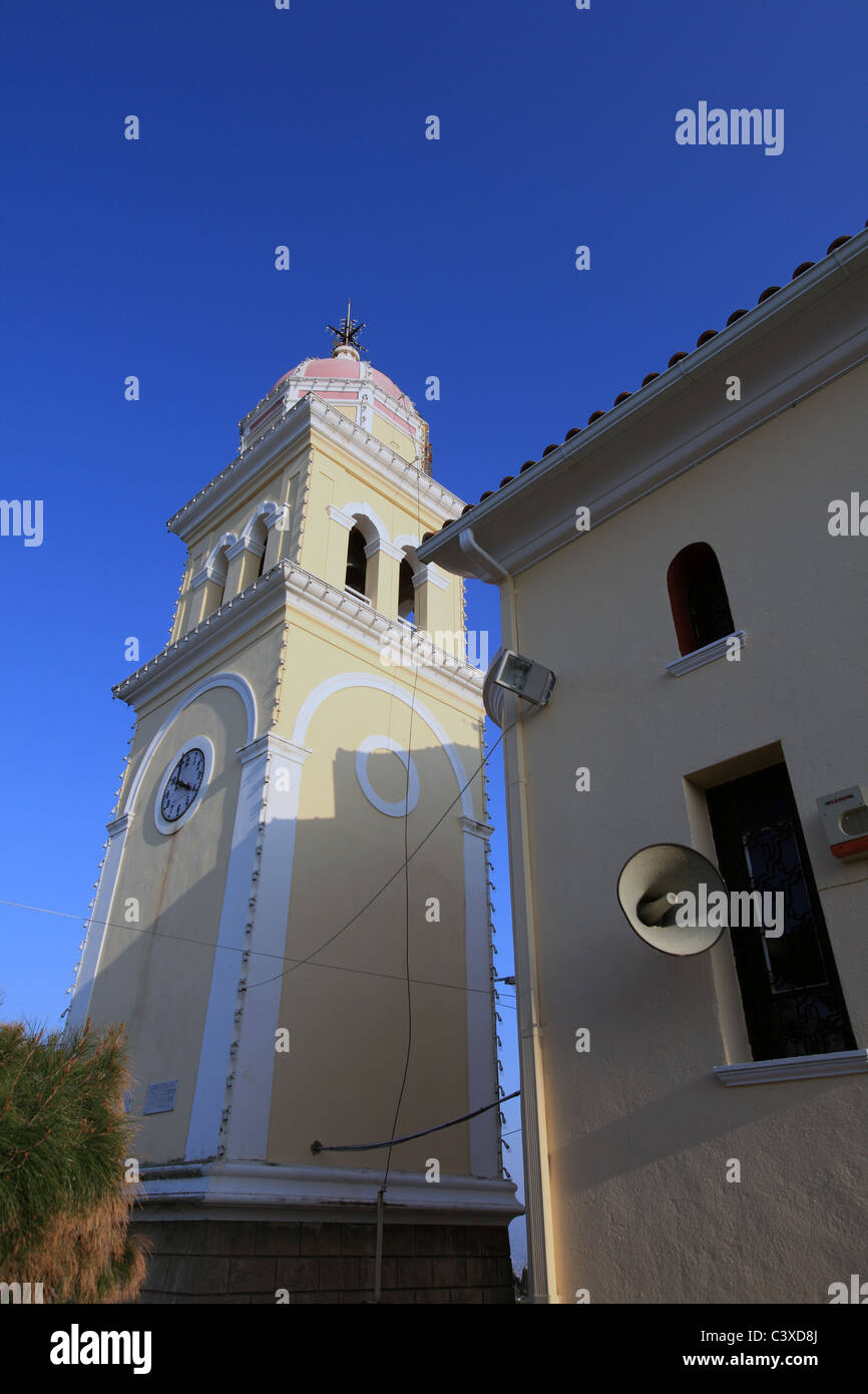 greece ionian zakynthos island the church at gerakari Stock Photo - Alamy