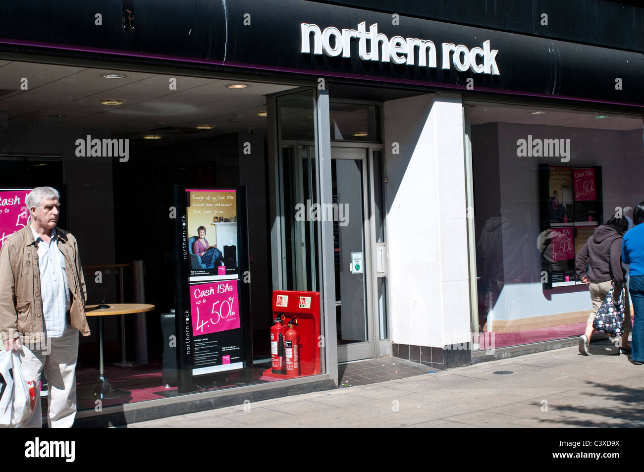 Northern Rock building society, Kingston upon Thames, Surrey, UK Stock ...