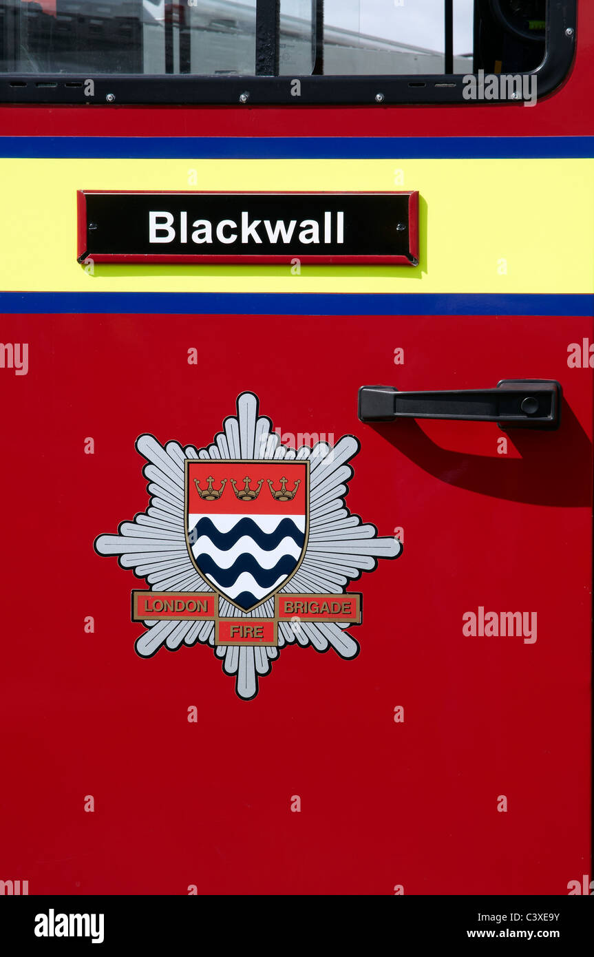 British fire engine from the 1990's once used in the TV show London's ...