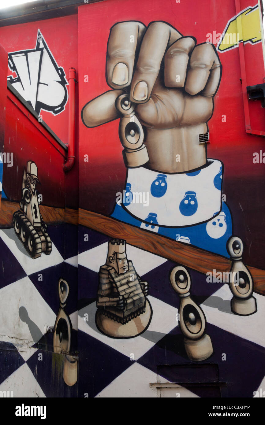 Brighton graffiti hi-res stock photography and images - Alamy