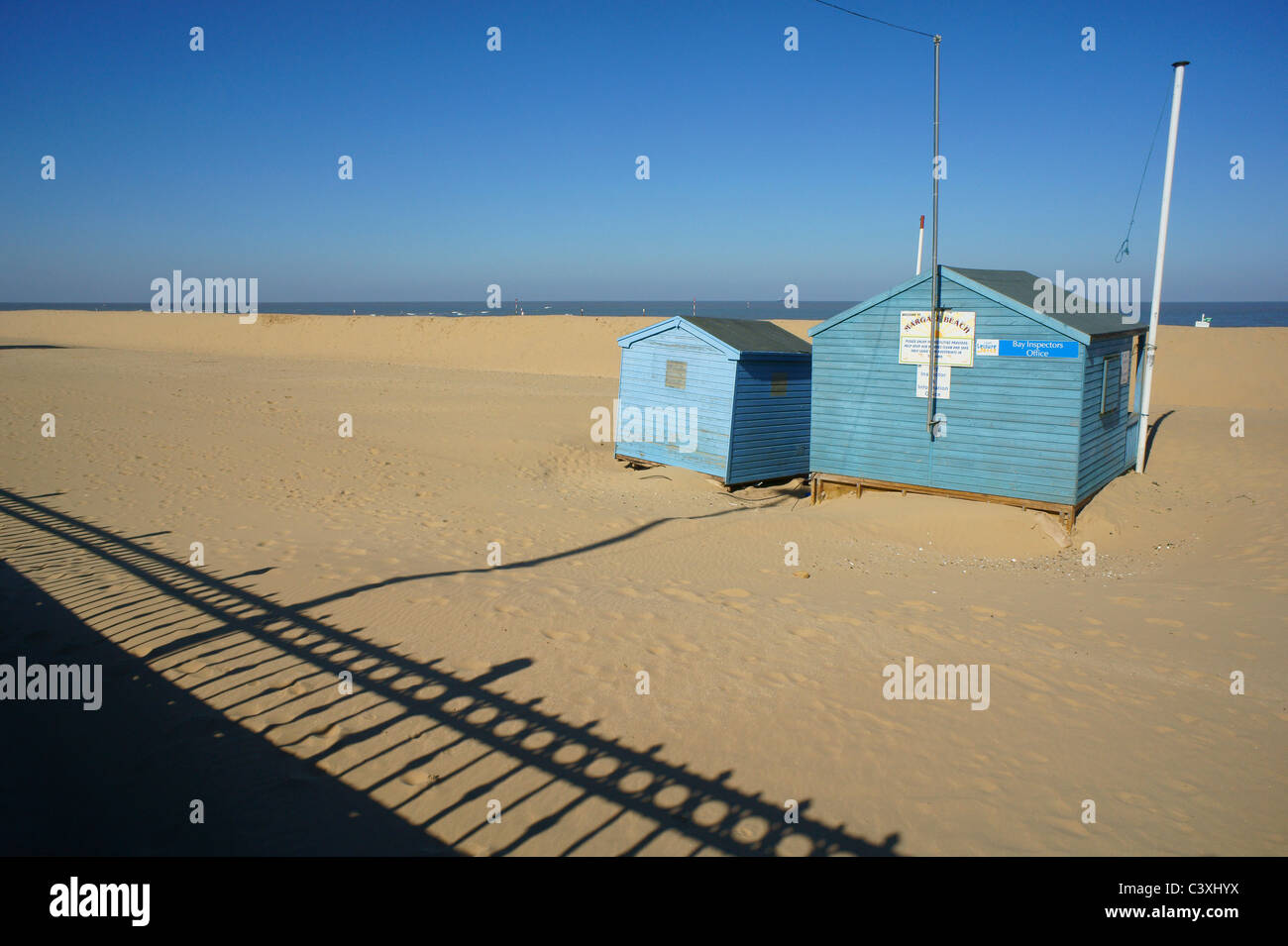Seaside beach office Stock Photo - Alamy