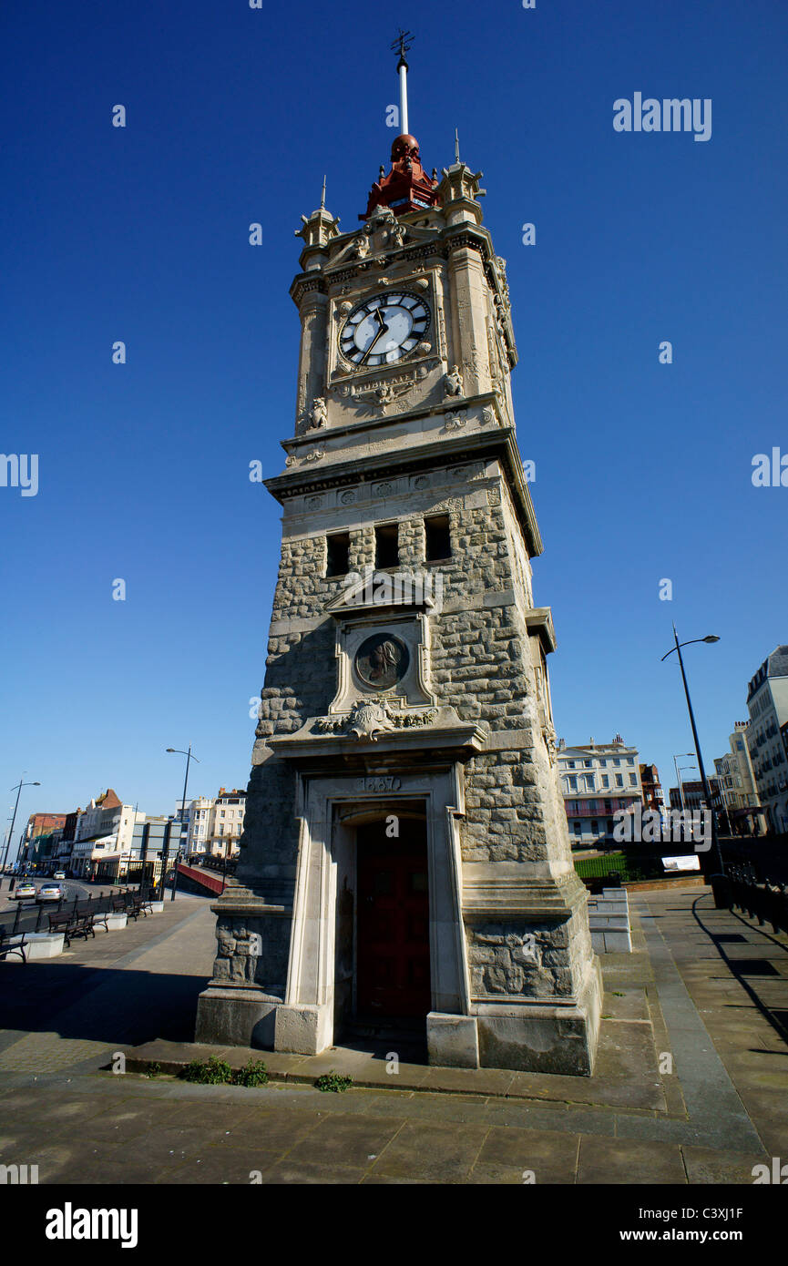 Margate town clock Stock Photo - Alamy