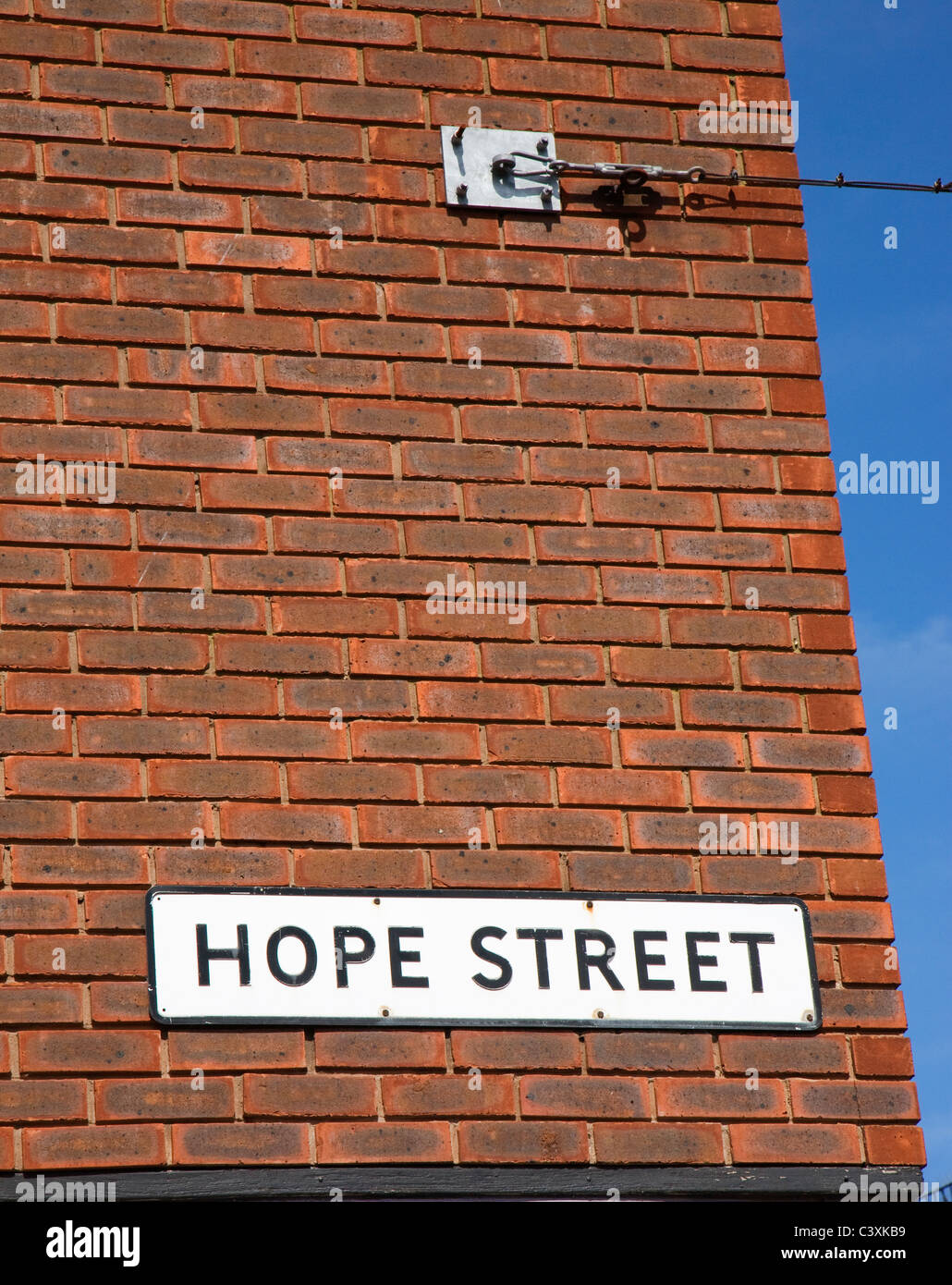 Hope street sign hi-res stock photography and images - Alamy