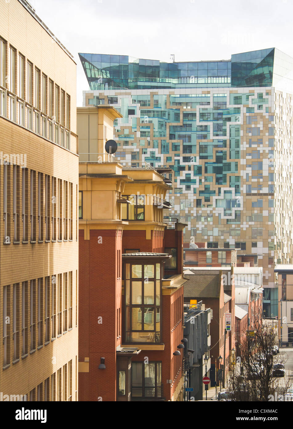 Cube building in Birmingham city centre, West Midlands Stock Photo - Alamy