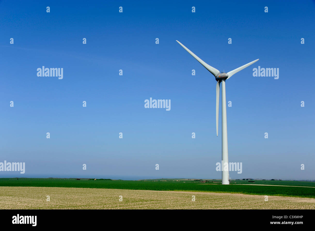 Wind turbine,La Compagnie du Vent,GDF,SUEZ,Manneville-ès-Plains ...