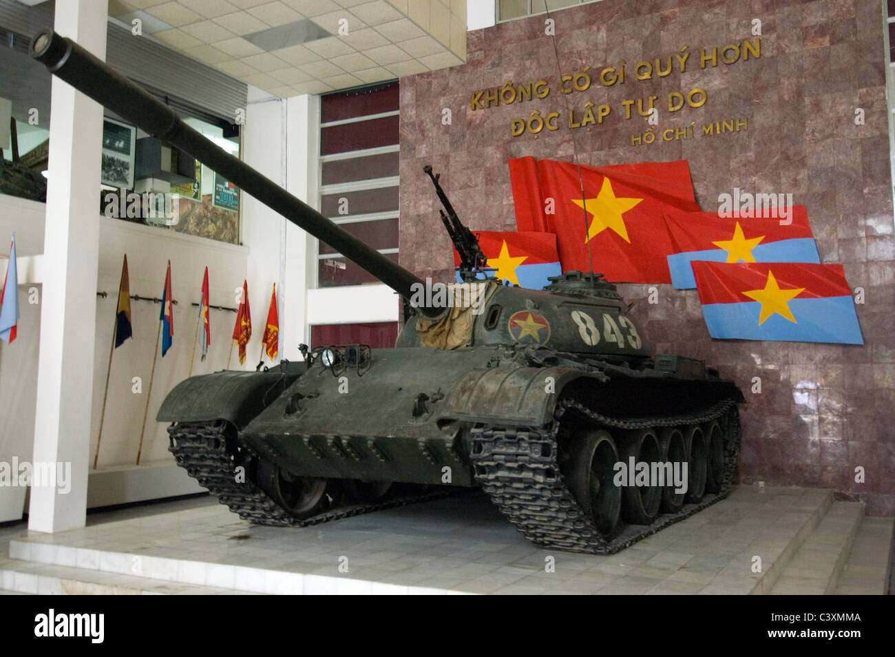 A tank is displayed at the Museum of Military History Stock Photo - Alamy