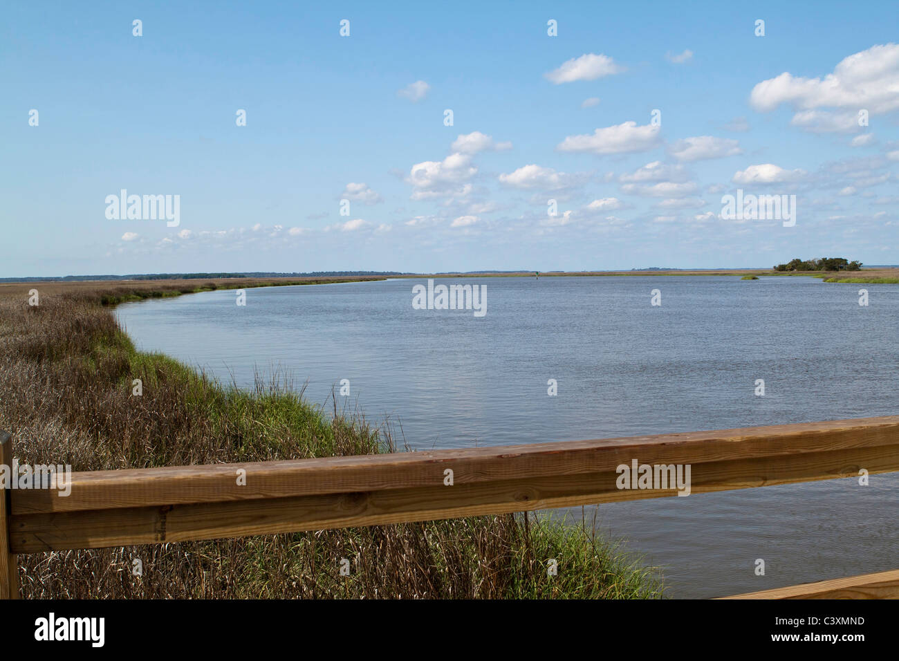 Salt marsh dock hi-res stock photography and images - Alamy