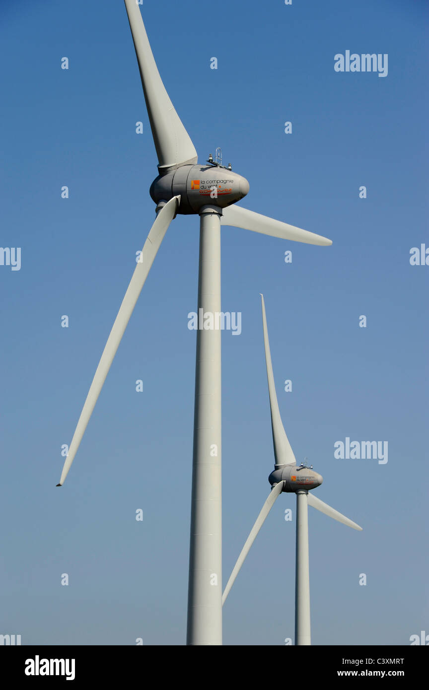 Wind turbine,La Compagnie du Vent,GDF,SUEZ,Manneville-ès-Plains ...