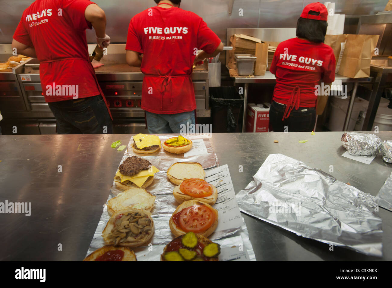 Five Guys Burger And Fries High Resolution Stock Photography and Images ...