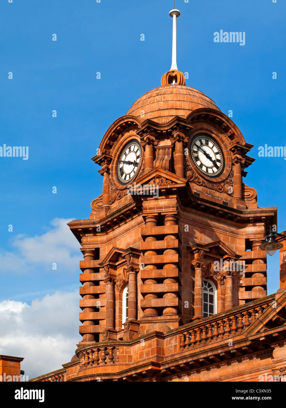 Nottingham station clock tower hi-res stock photography and images - Alamy