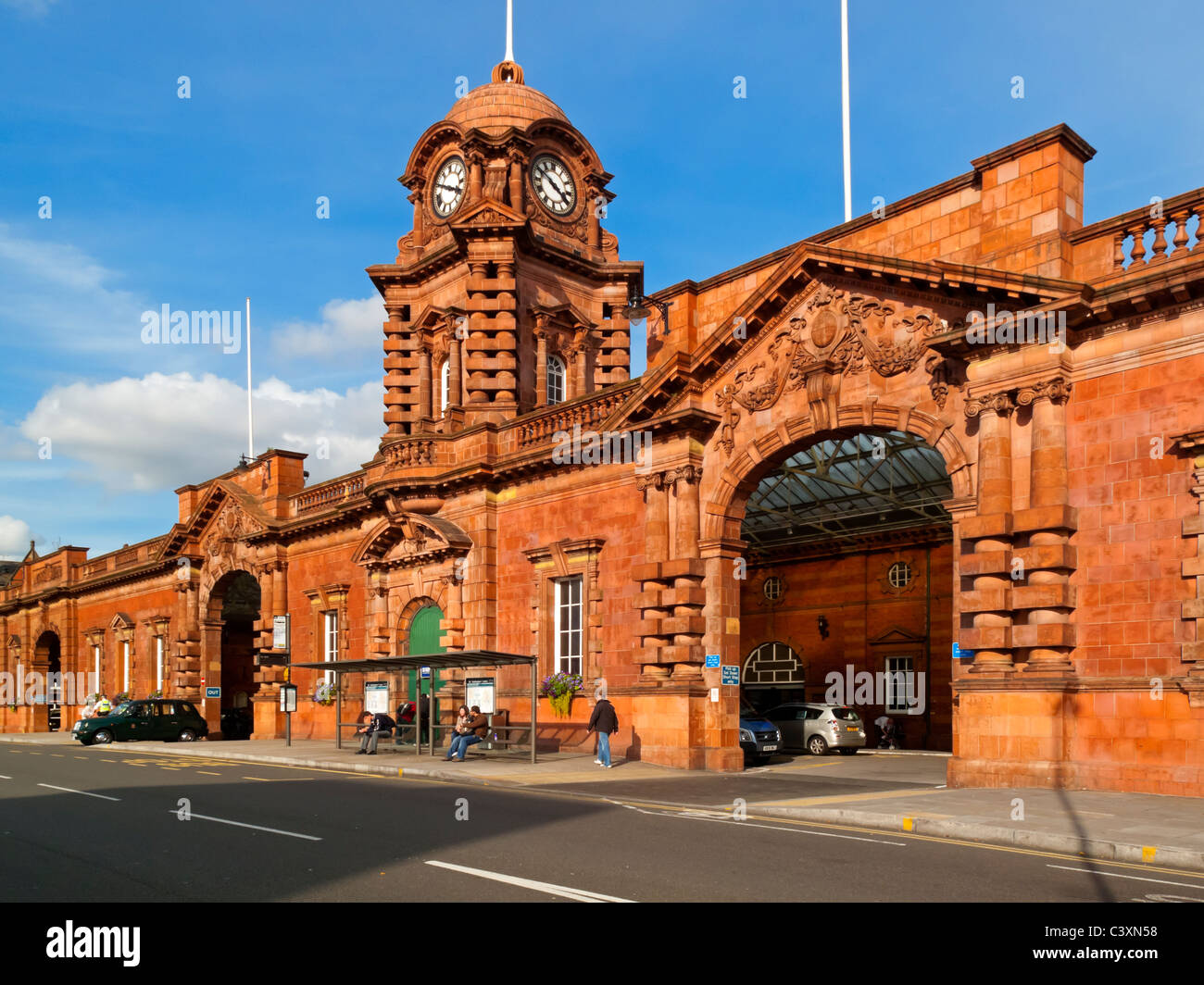 Nottingham Railway Station England UK designed by Albert Edward Lambert ...