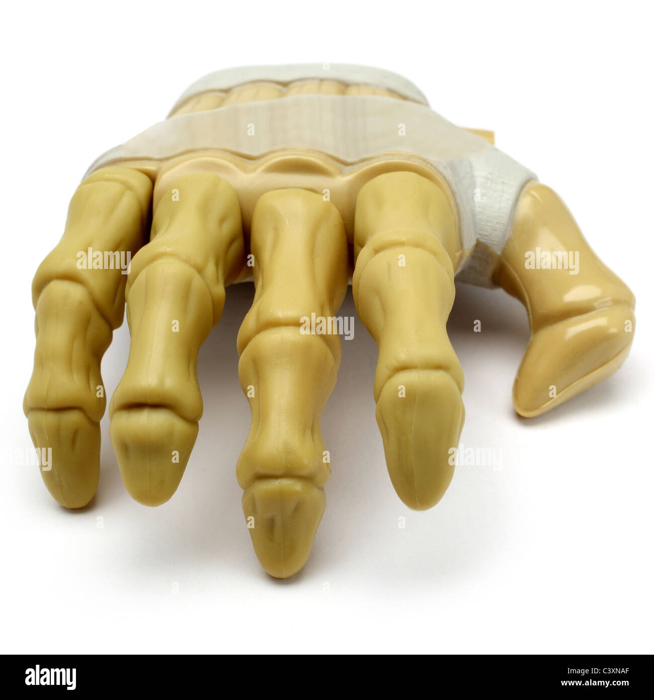 Two hand man showing fingers Cut Out Stock Images & Pictures - Alamy