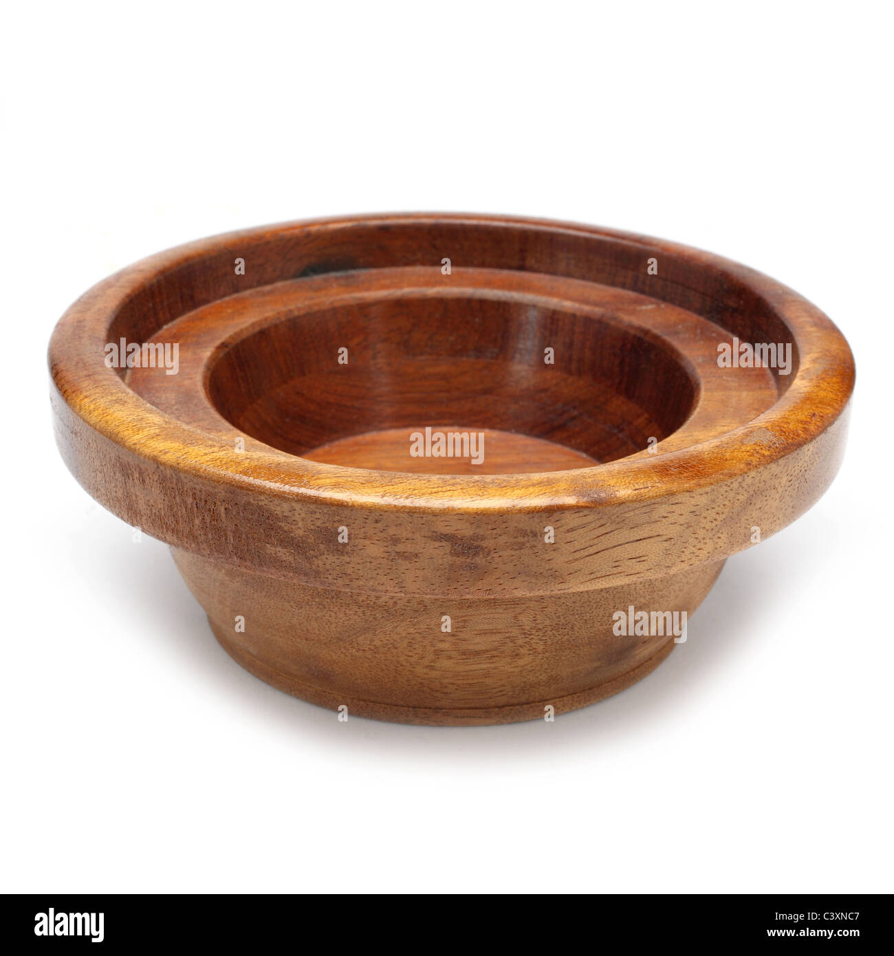 wooden empty bowl Stock Photo - Alamy