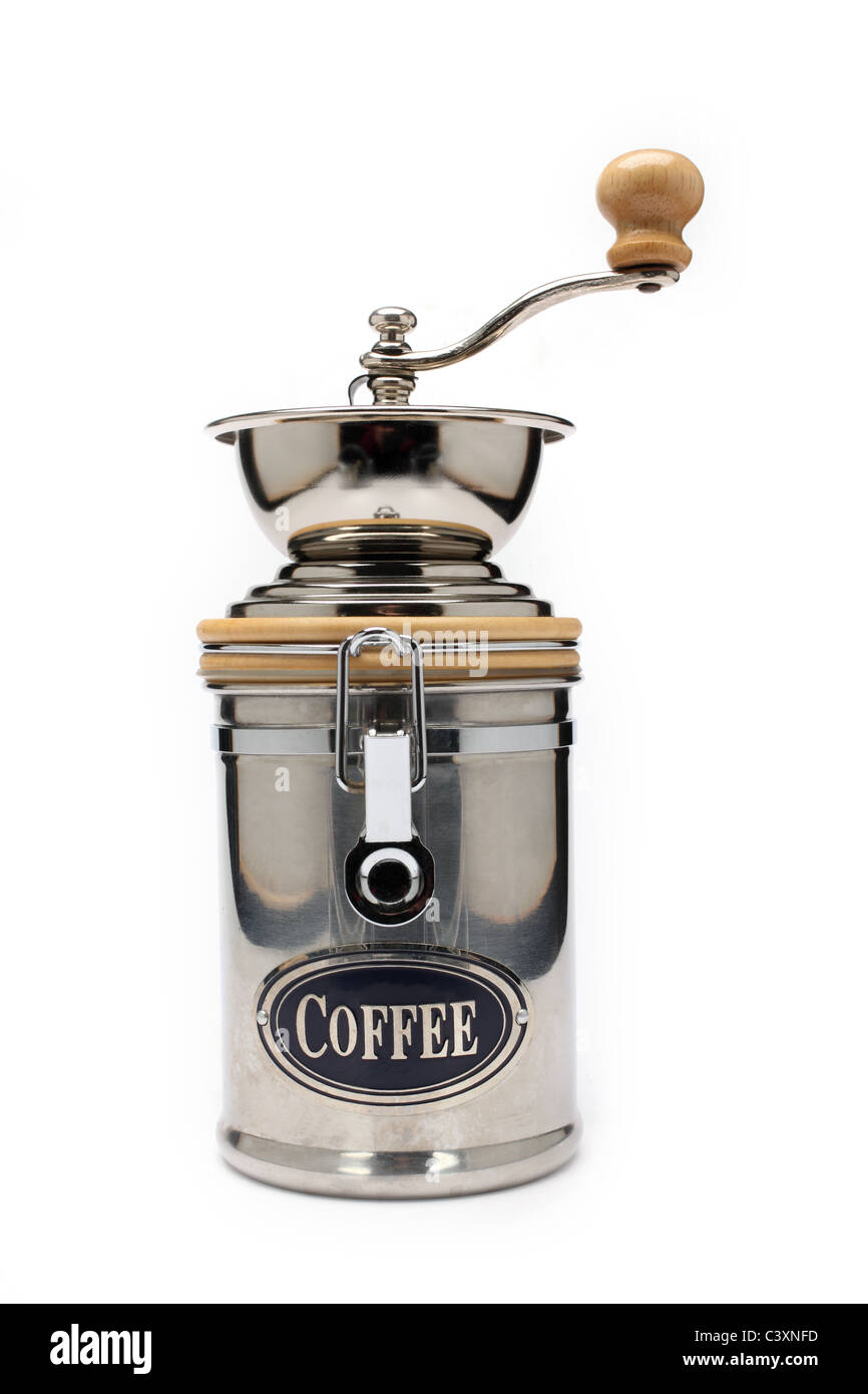 Antique coffee grinder fresh Cut Out Stock Images & Pictures - Alamy