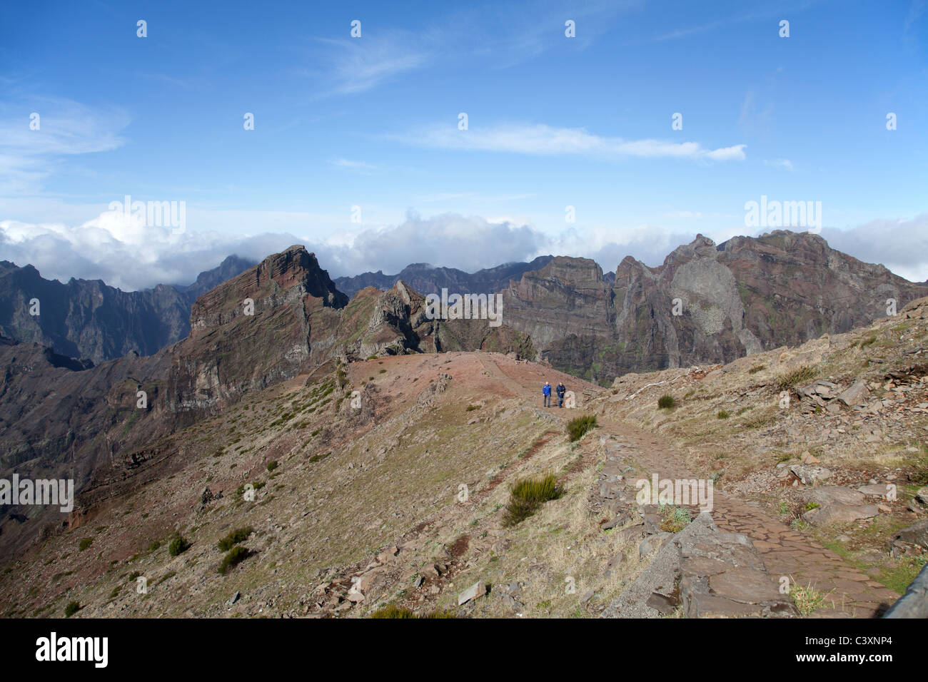 The PR1 walk in Madeira Stock Photo - Alamy