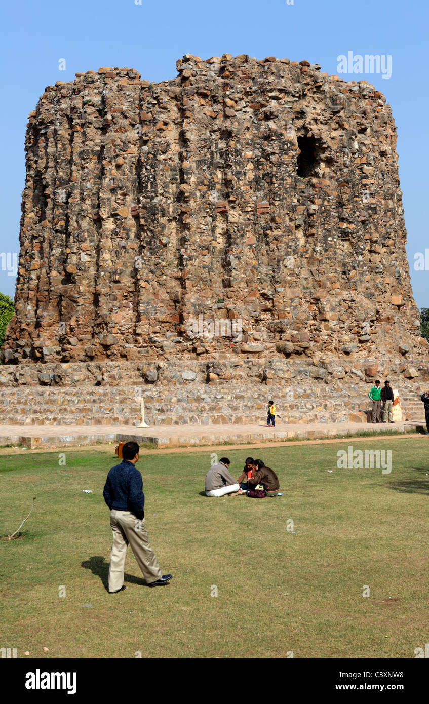 Alai Minar at the Qutb Minar complex, New Delhi, India Stock Photo - Alamy