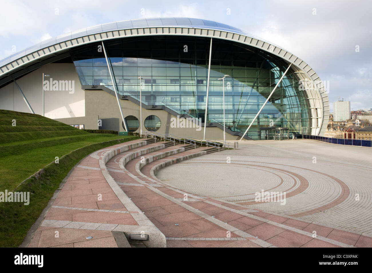 The Sage Gateshead built by Norman Foster Stock Photo - Alamy